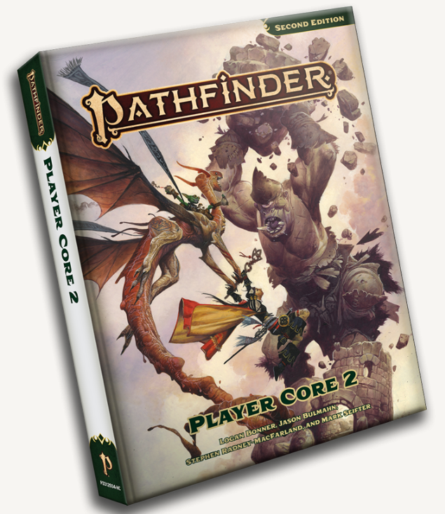 Pathfinder RPG: 2e: Player Core 2 Hardcover – Gongaii Games