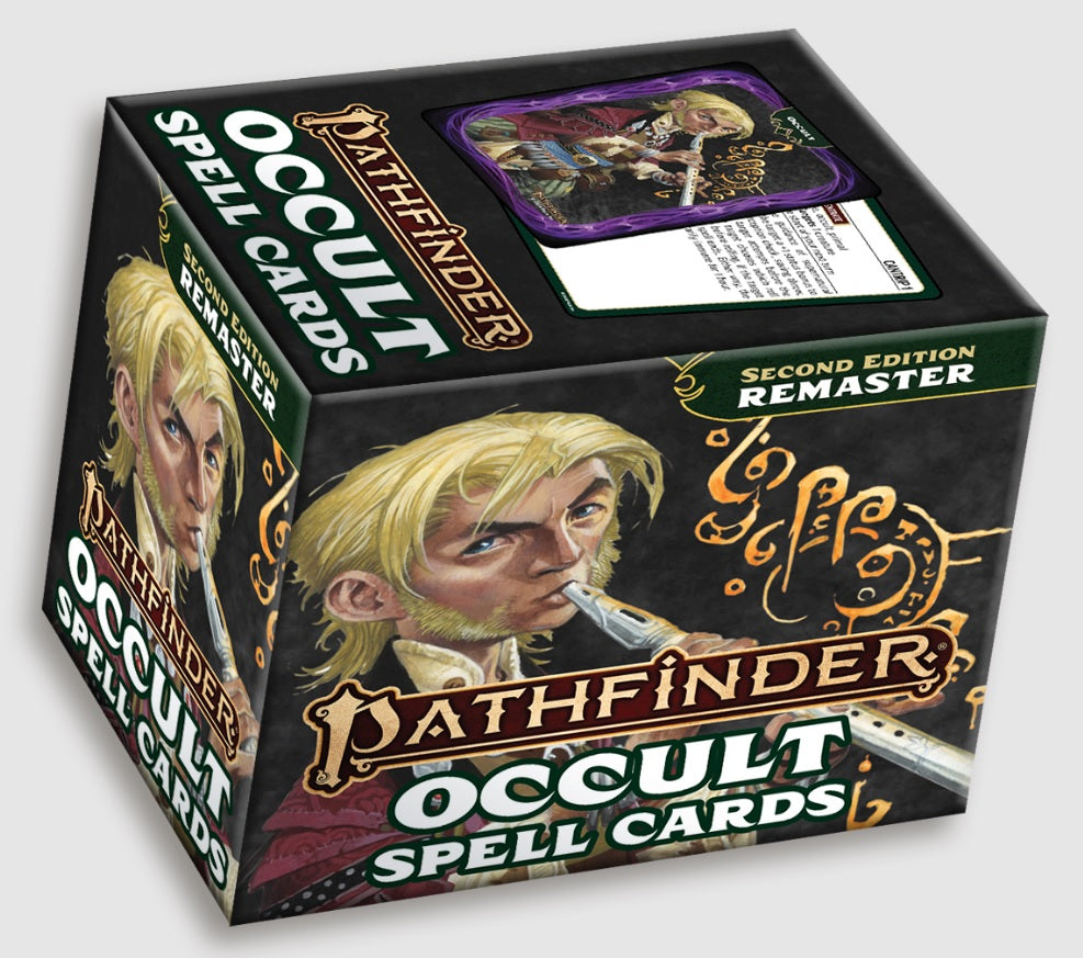 Pathfinder RPG: Occult Spell Cards (Remastered) (P2) – Gongaii Games