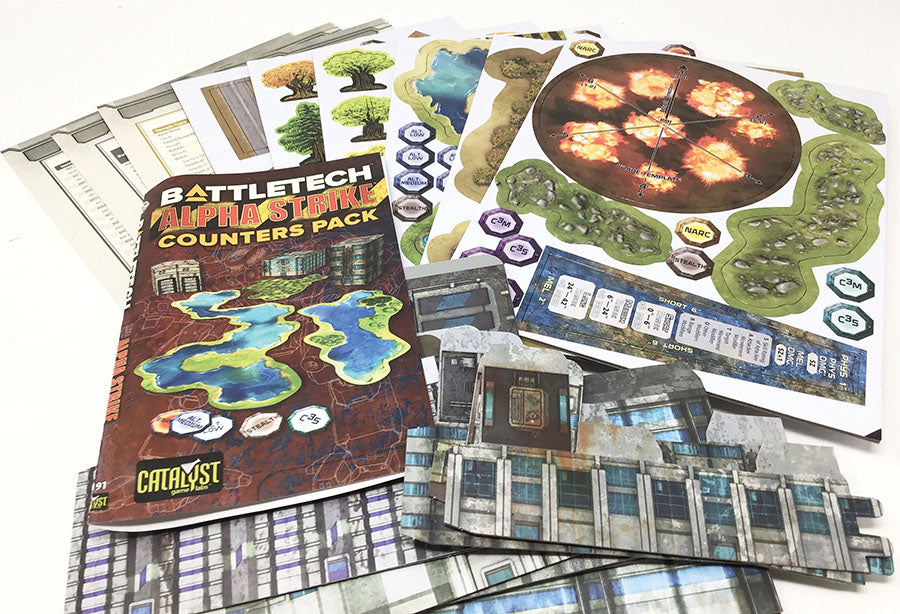 BattleTech: Alpha Strike - Counters Pack – Gongaii Games