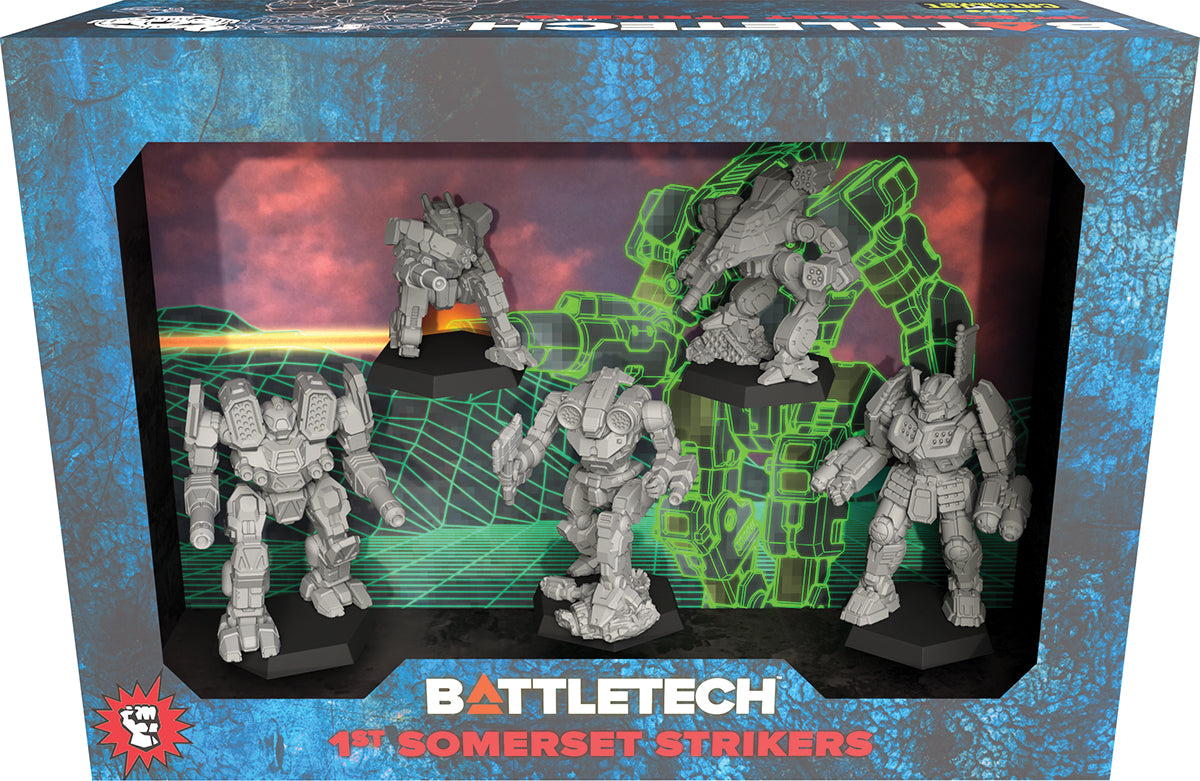 BattleTech: Mercenaries Forcepack - 1st Somerset Strikers – Gongaii Games