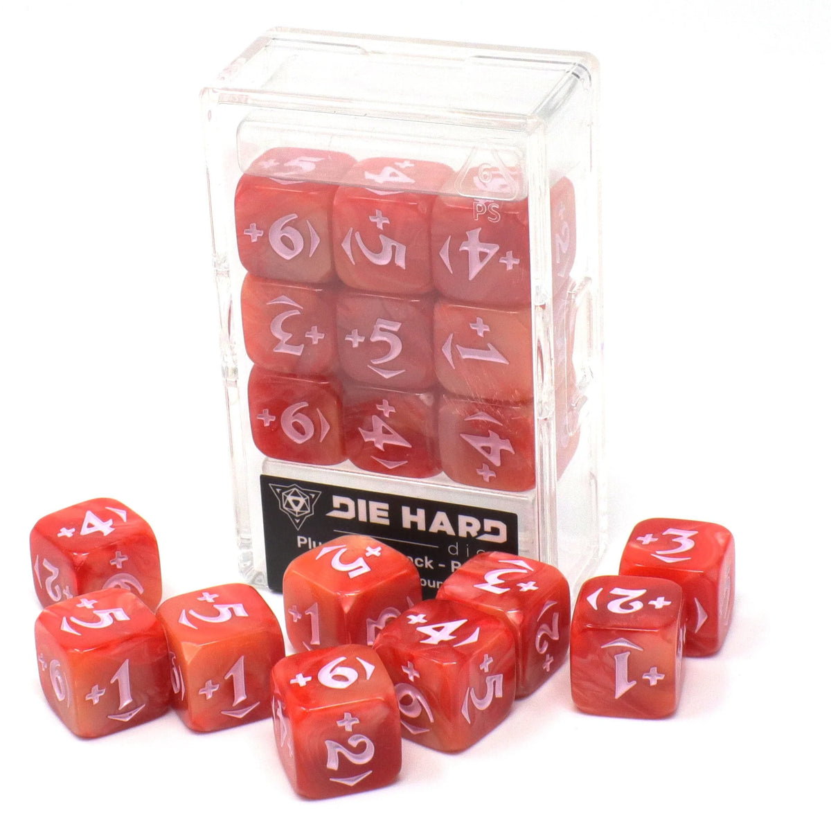 Die Hard Dice: MtG Spindown Counters - Plus Power Pack - Red – Gongaii ...