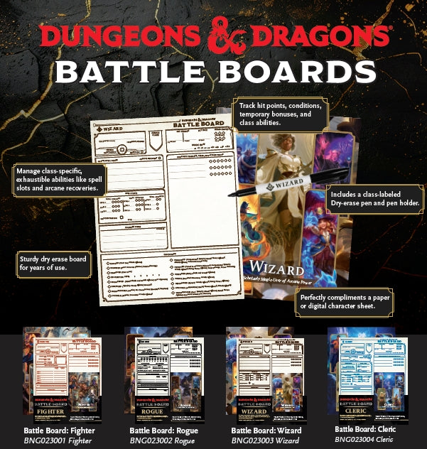 Beadle and Grimm's D & D Battle Board - Rogue – Gongaii Games