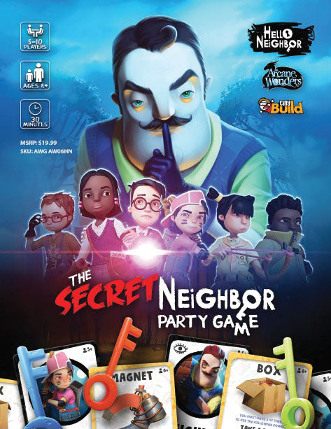 Hello Neighbor - The Secret Neighbor Party Game – Gongaii Games