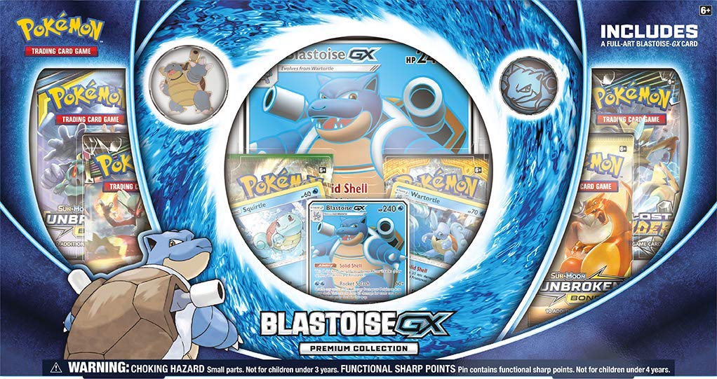 Pokemon TCG: Blastoise-GX Premium Collection – Gongaii Games